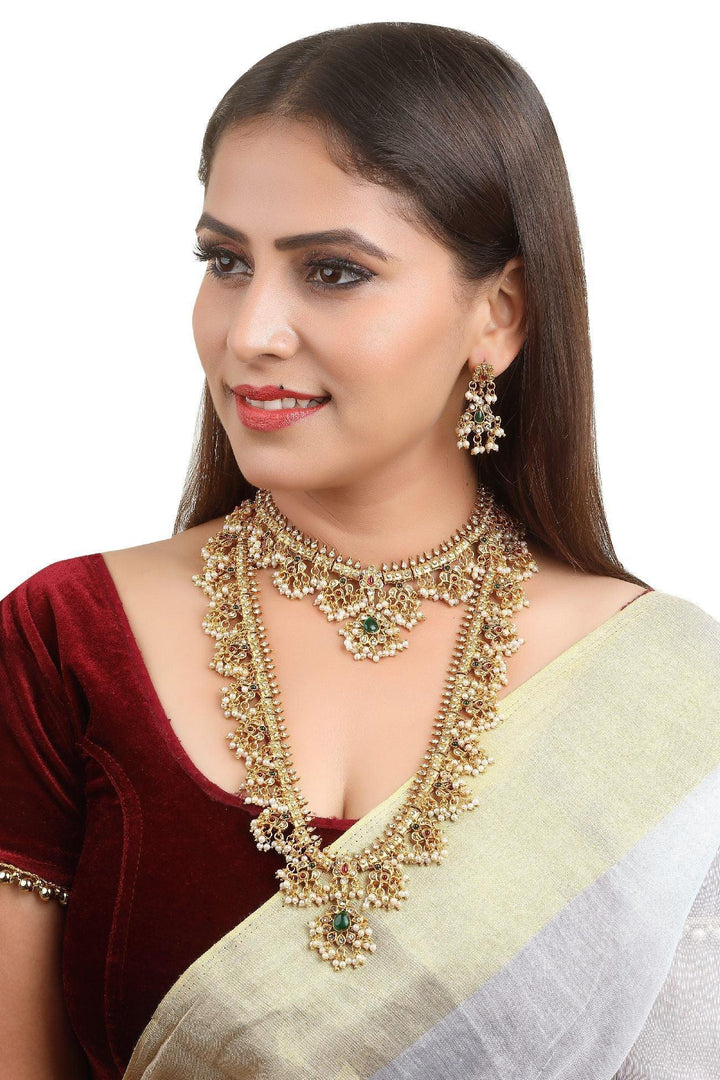 Long Necklace/Haaram – Griiham