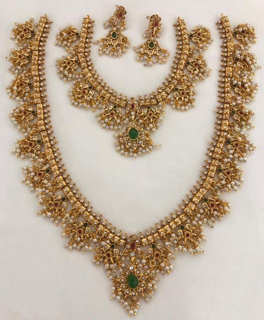 Long Necklace/Haaram – Griiham