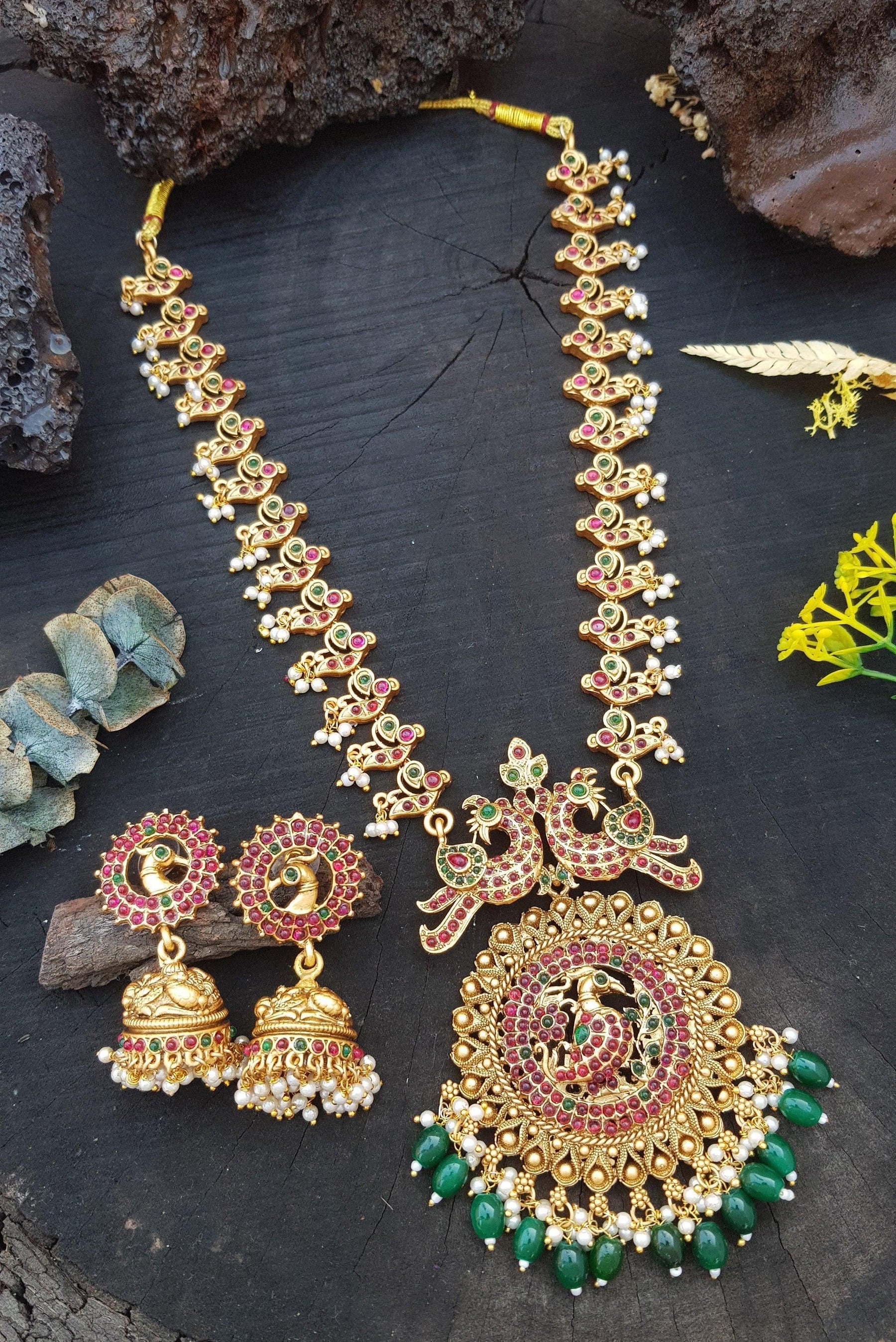 Long Necklace/Haaram – Griiham