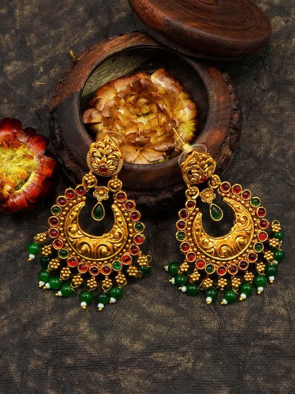 Premium High Gold Plated Earring/ Jhumka 12083N – Griiham