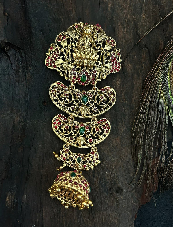 Gold Finish guaranteed quality Half Hair Temple Collection Choti – Griiham